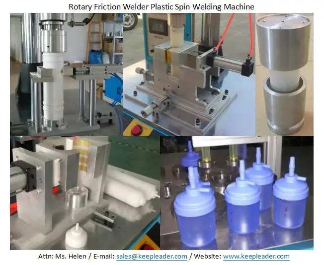 Rotary Friction Welder - Efficient Plastic Spin Welding