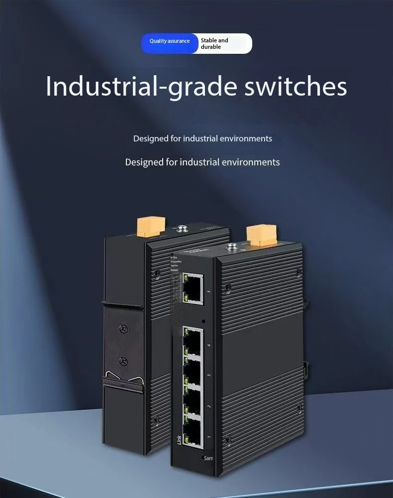 Fujie Industrial Poe Switch Ethernet Unmanaged Monitoring High Power ...