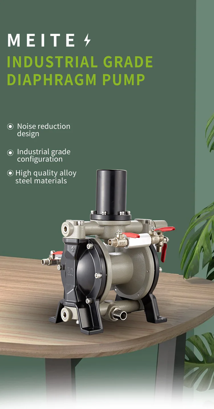 Meite Pneumatic Diaphragm Pump Ddp-15 Painting Tank - Buy Double ...