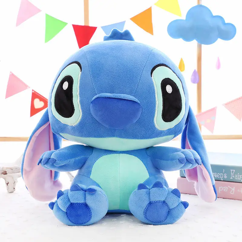 120cm Blue Pink Cartoon Lilo And Stitch Stuffed Plush Toy Animal Plush ...