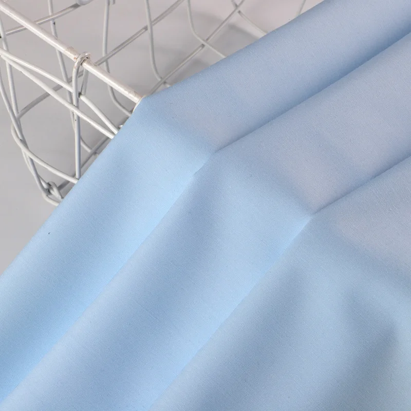 Low Moq 100 Polyester Microfiber Fabric Plain Dyed Colors For Shirt ...