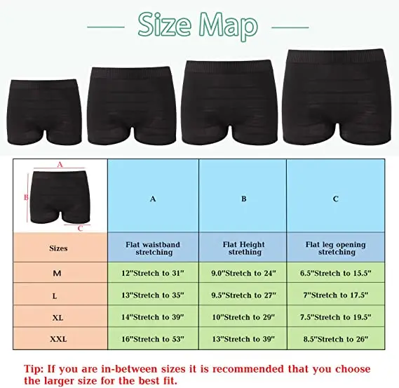 OEM Accepted Medical Adult High Cut Knitted Mesh Shorts Everyday Style ...
