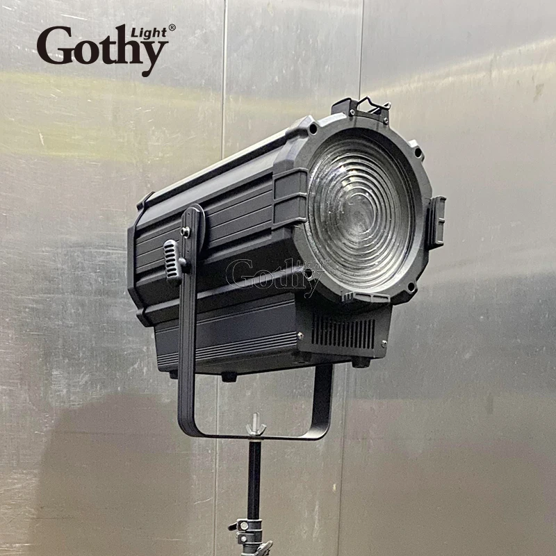200w /300w /400w Led Fresnel With Barn Doors 3000k Warm White Studio ...