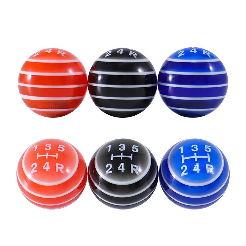 Universal New Design 5 Speed Stripe Acrylic Automatic Round Shape Shift ...