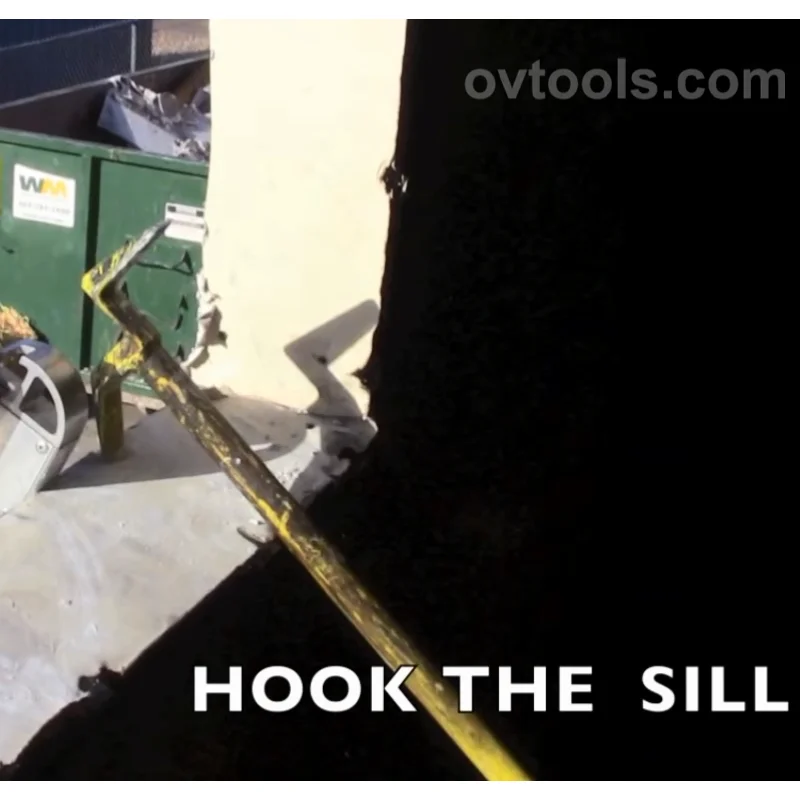 All Purpose Hook Firefighting Poles with Long Fiber Handle