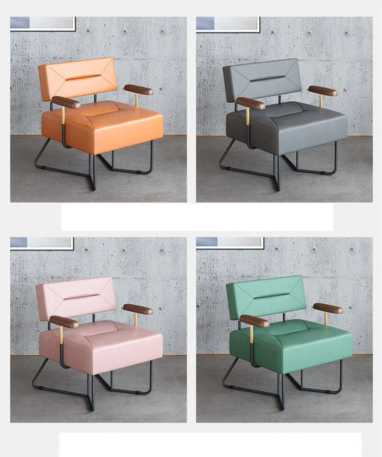 Modern Simple Single Sofa Lazy Snail Chair Living Room Nordic Leisure ...