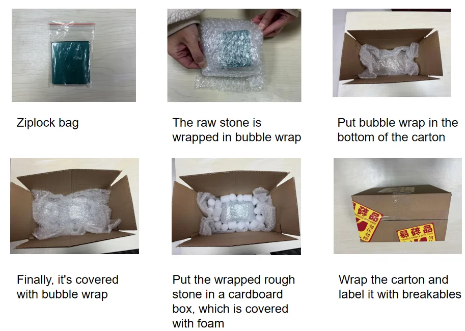 Yttrium Aluminum Garnet Light Blue Green Artificial Gemstone ...