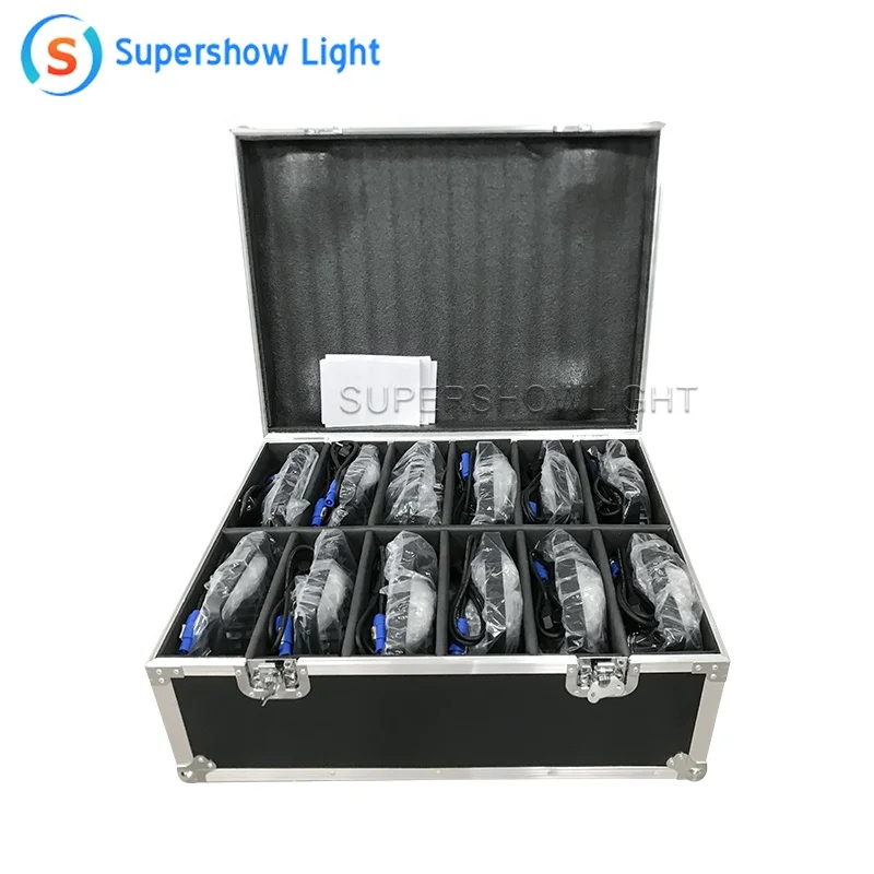 Supershow Slim Flat Par Led 18x18 RGBWA UV 6in1 - Stage Light
