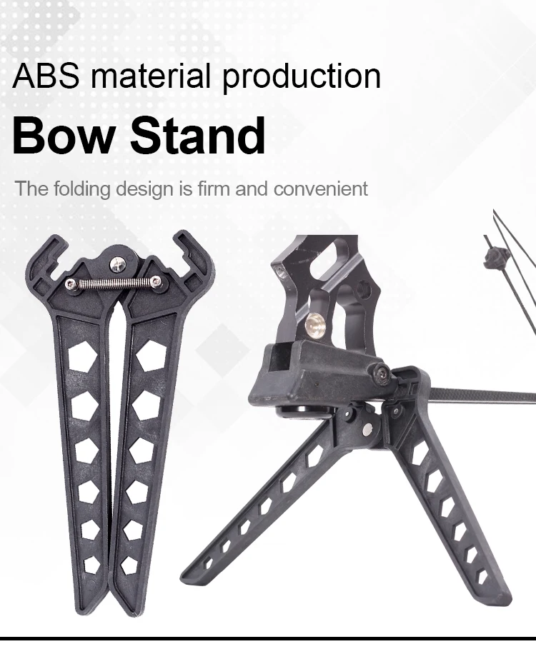 SPG Archery Bow Stand - Foldable Compound Bows Bracket