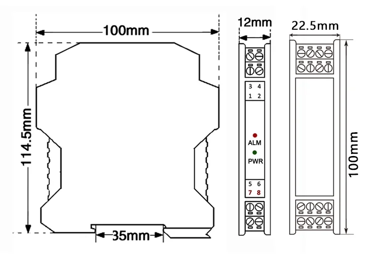PT100 PT1000 Temperature Transmitter - Precision & Reliability