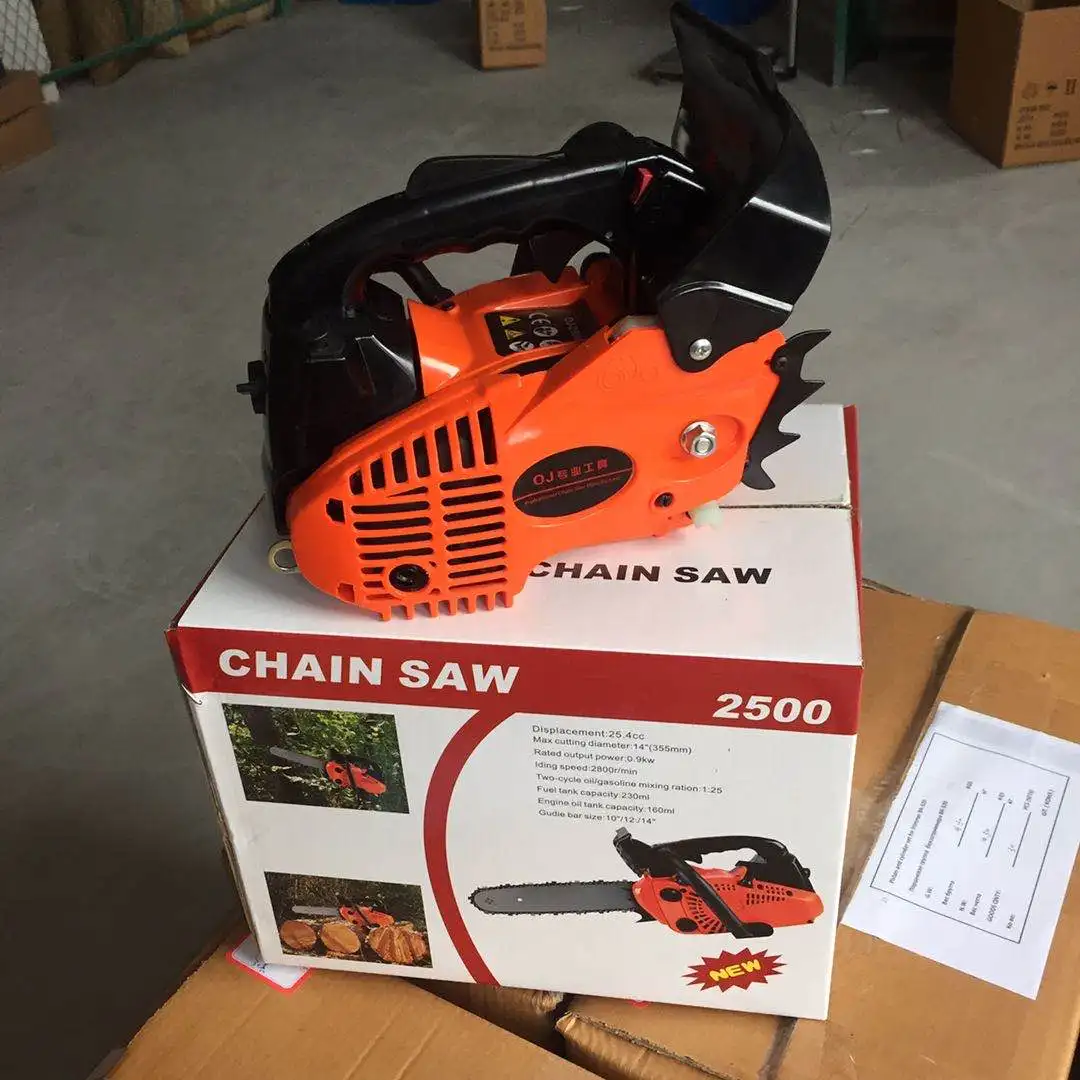 2500 New Bestselling Wood Cutting Chainsaw 0.9kw 2-stroke Gasoline ...
