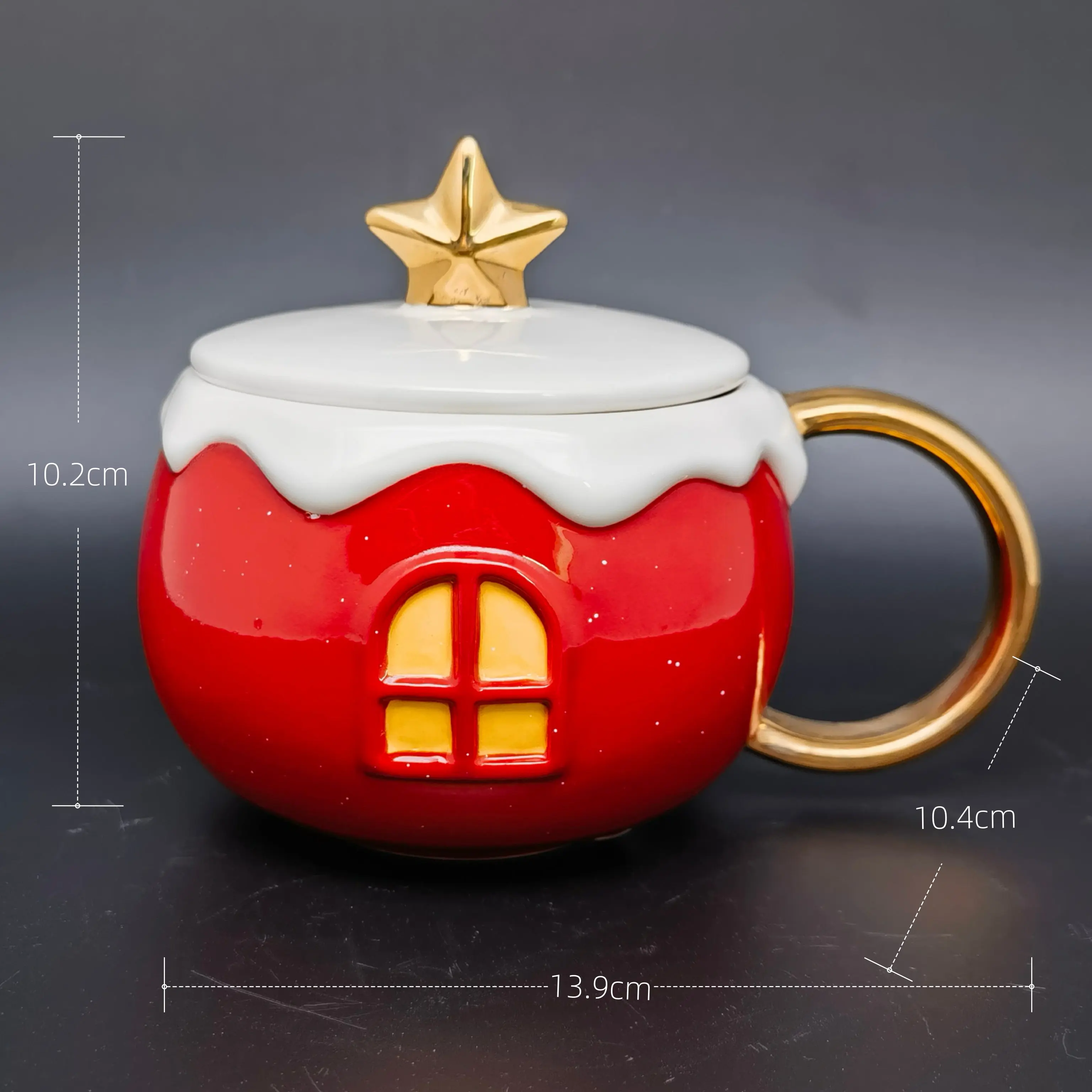 2024 New Design Custom Hand Painted Christmas Bowl Dish Tray Plate Set ...