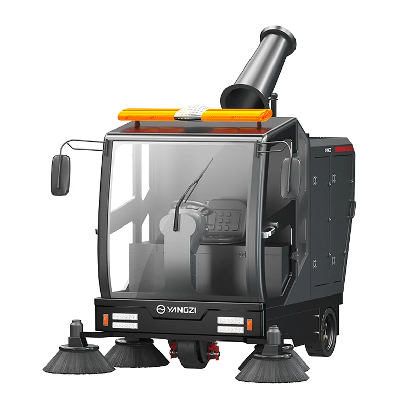 Professional Road Cleaning Machine Industrial Automatic Floor Sweeper ...