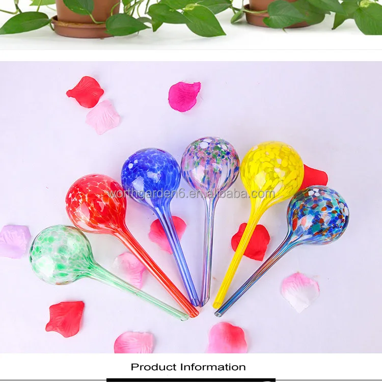 Decorative Glass Watering Bulbs - Automatic Drip Irrigation