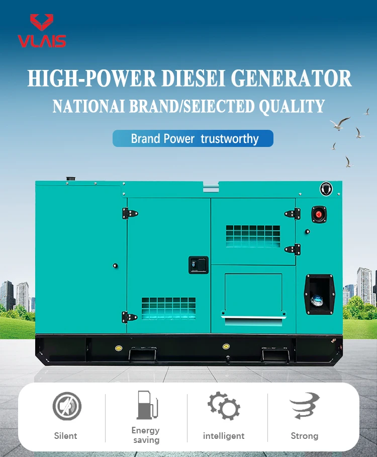 45kva 50kva 60kva 230v/400v Single/three Phase 50hz Diesel Generator ...