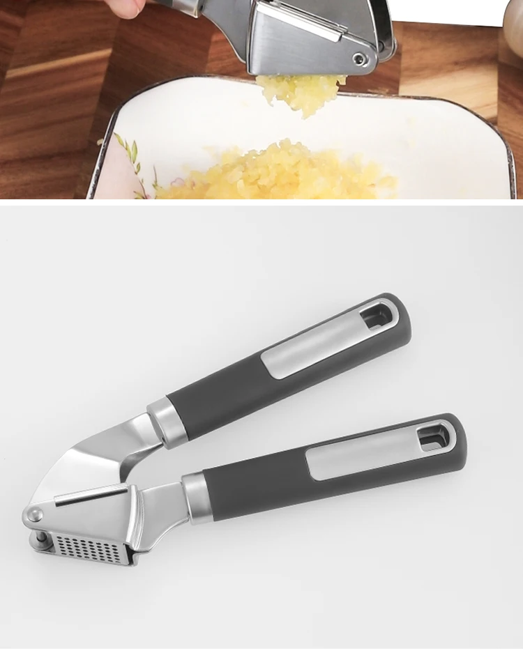 Stainless Steel Garlic Press - Efficient and Sustainable