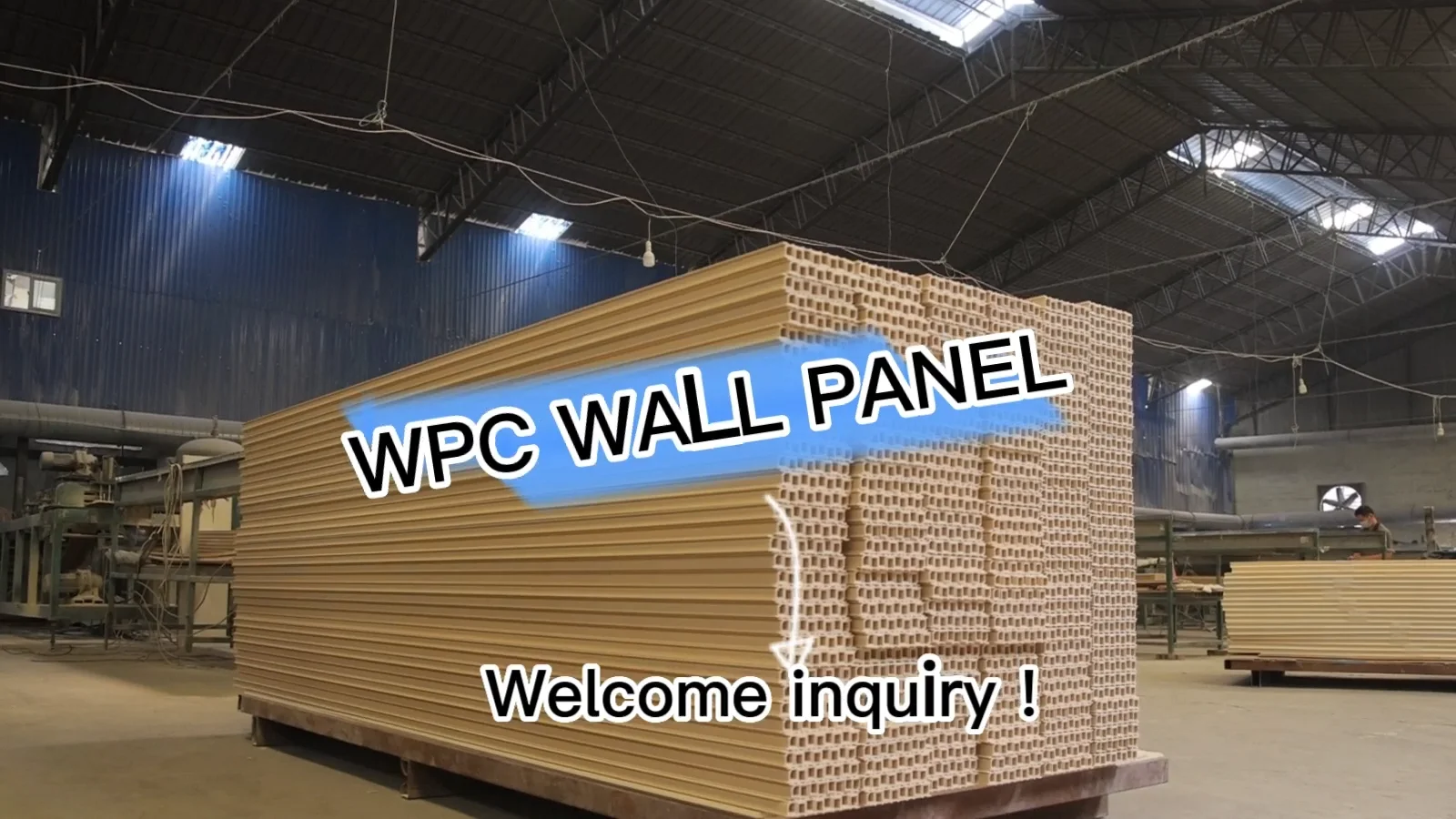 Indoor Decorative Laminate Board Wall Cladding Panel Grille Wall Wpc ...