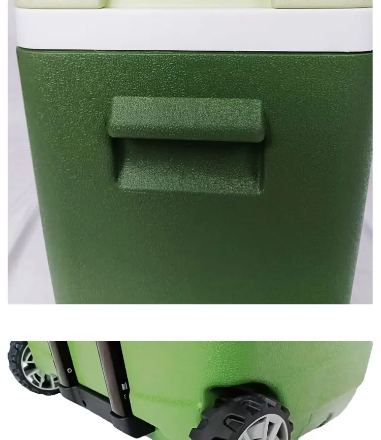 Cooler box Trolley fishing Cooler Box Food fish Fresh Keeping Container ...