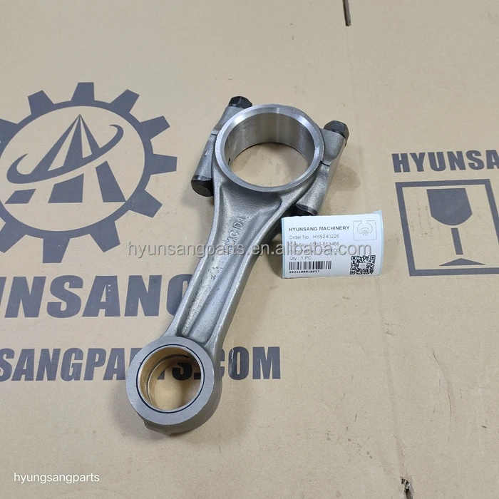 Hyunsang Excavator Engine Parts Conrod 6D16-613466 6D16613466 for 6D16 ...
