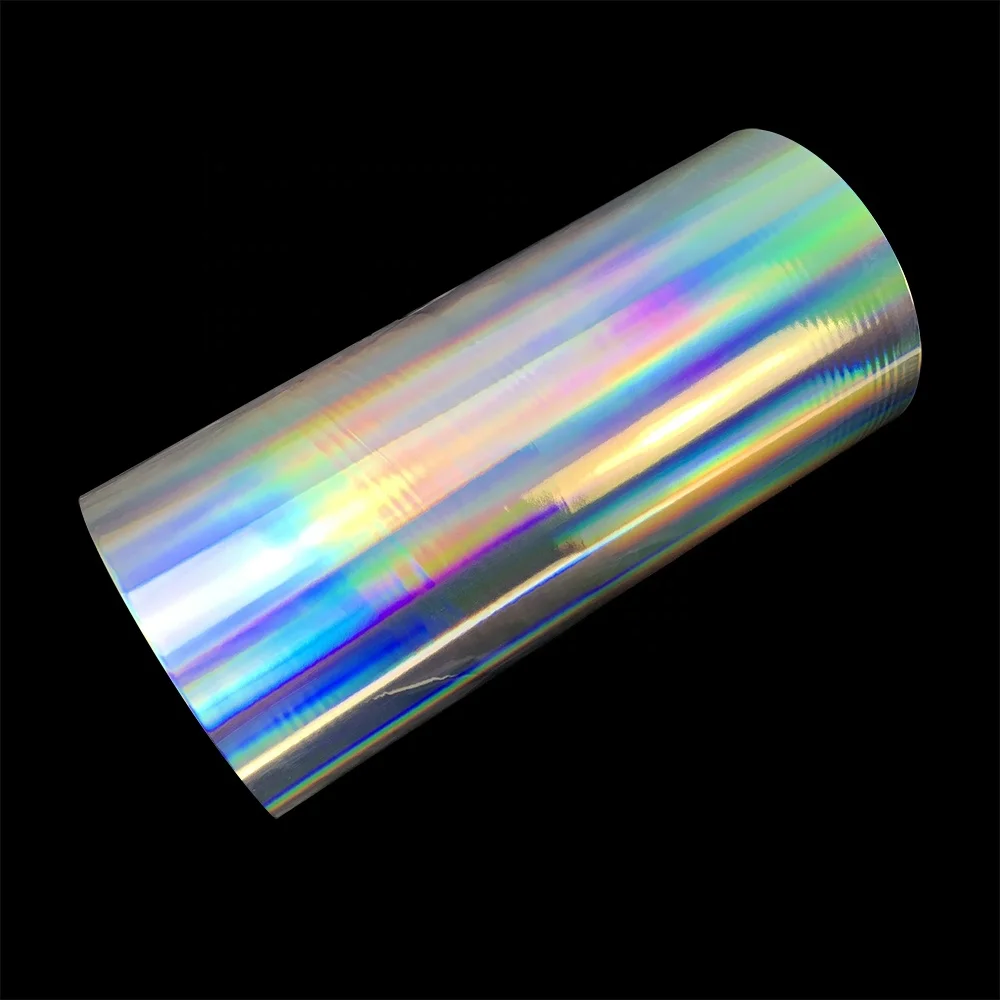 Bopp Holographic Thermal Lamination Film - Silver Rainbow