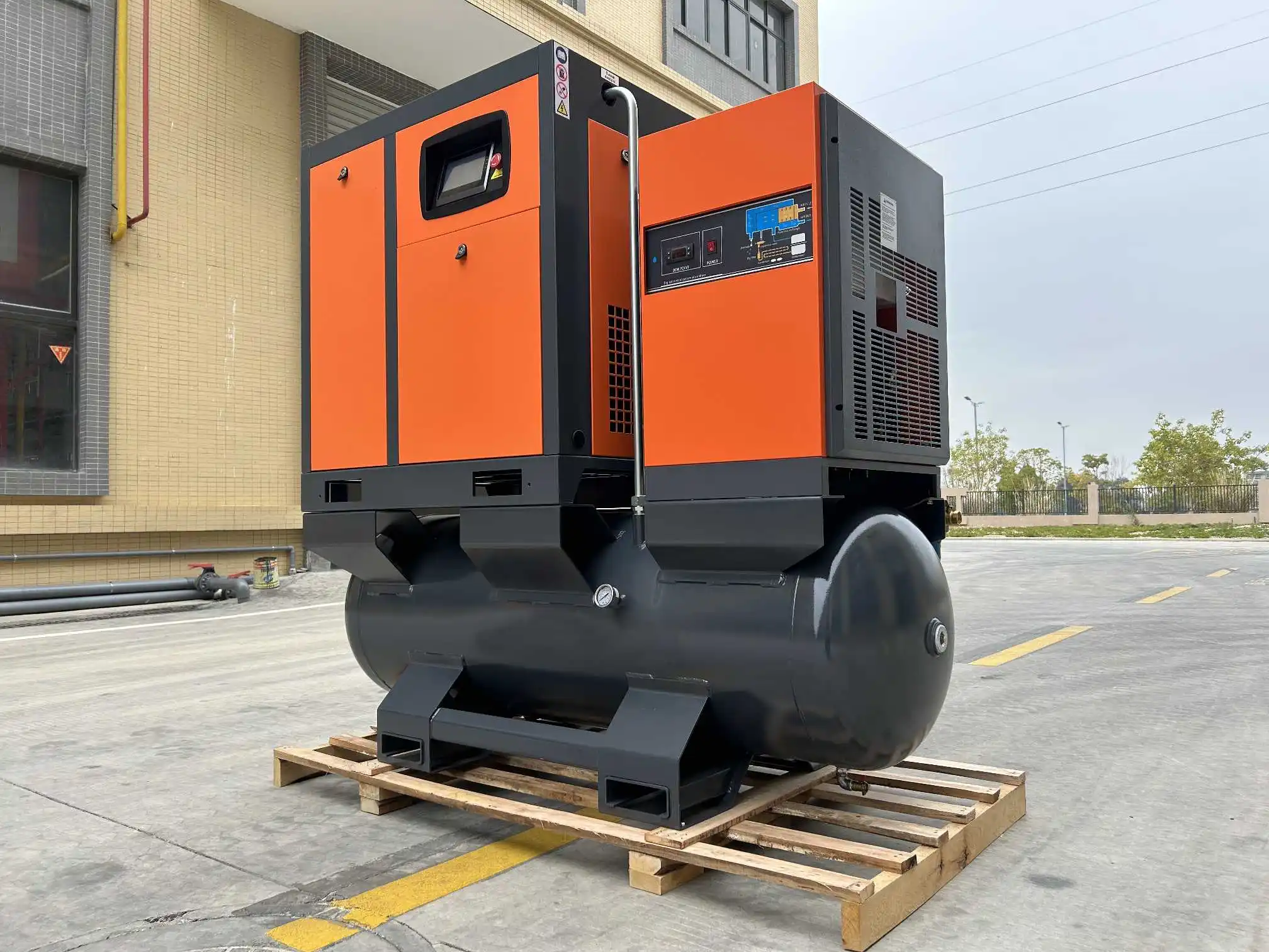 16bar Screw Compressor PM VSD for Laser Cutting Machine