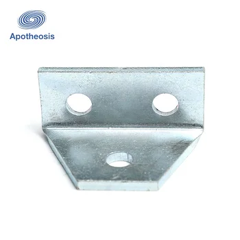 Trapezoid Type Three Hole Angle Fitting Three Hole Galvanized ...