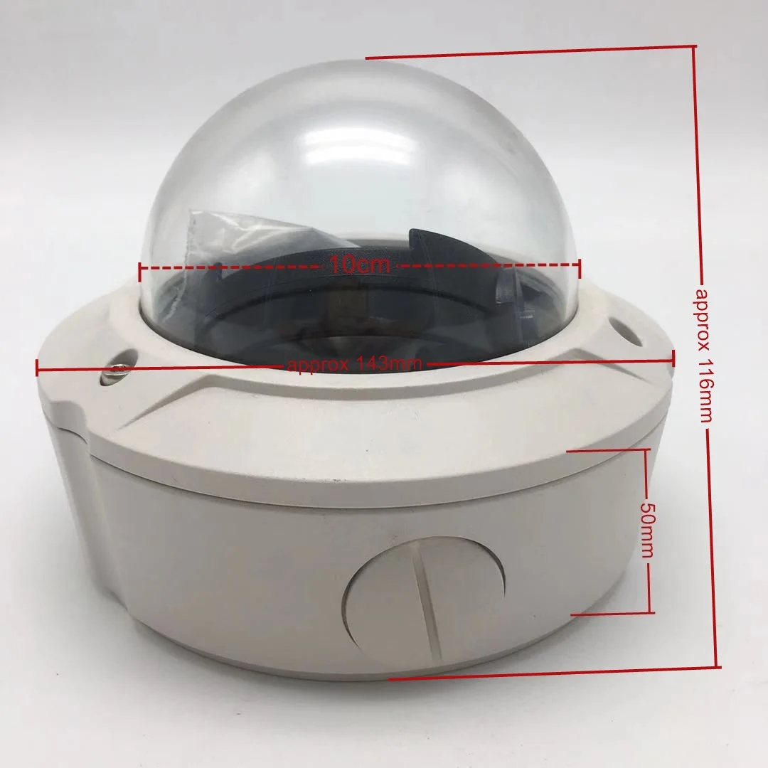 Aluminium Metal Waterproof Vandal Proof Cctv Dome Camera Enclosure Case ...