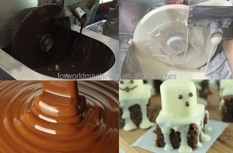 Stainless Steel Commercial Small 8kg Chocolate Tempering Machine - Buy ...