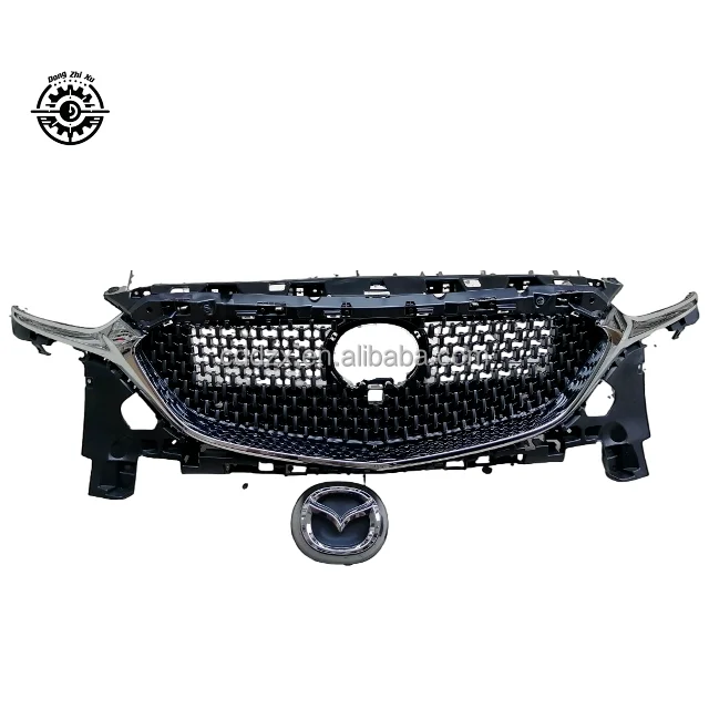 Body Kit Accessories Plastic Front Bumper Grille Assembly With Strip ...