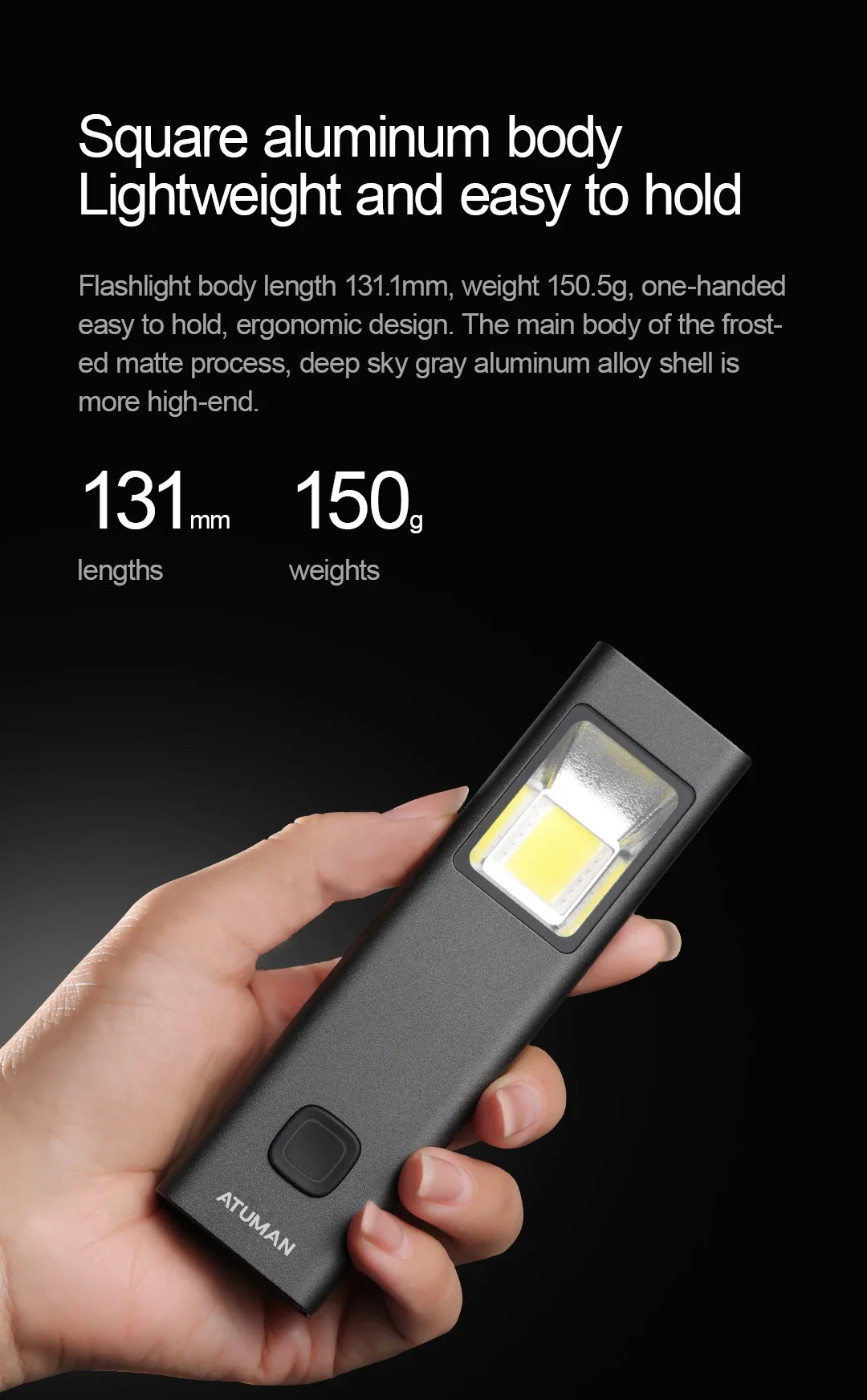 Original Mi Duka Atuman Fl1 Multi-functional Flashlight Outdoors Electric Torch Portable Camping ...