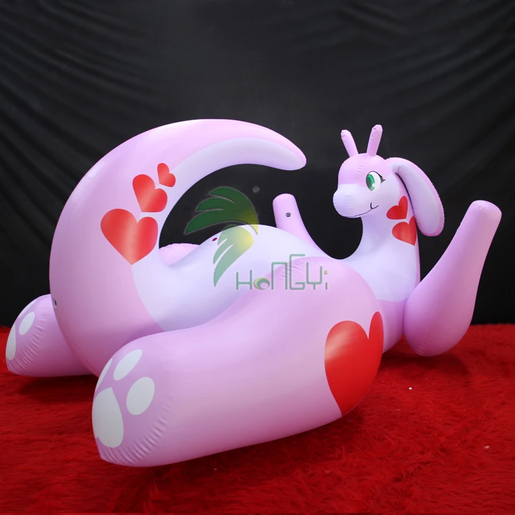 Giant Inflatable Pink Goodra Dragon Bed - Soft Animal Mattress