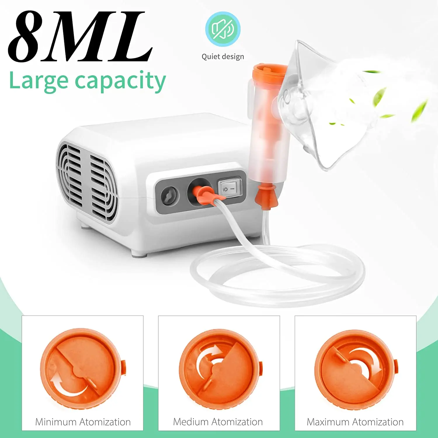 Digital Screen Portable Inhaler - Aerosol Therapy for Asthma
