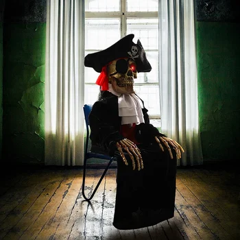 Indoor Outdoor Animatronics Decorations Electric Play Music Scary ...