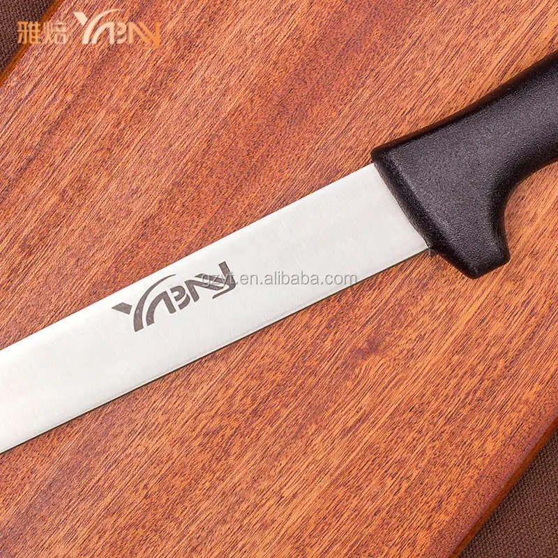 Wholesale Stainless Steel Cake Bread Knife with Plastic Handle Kitchen ...