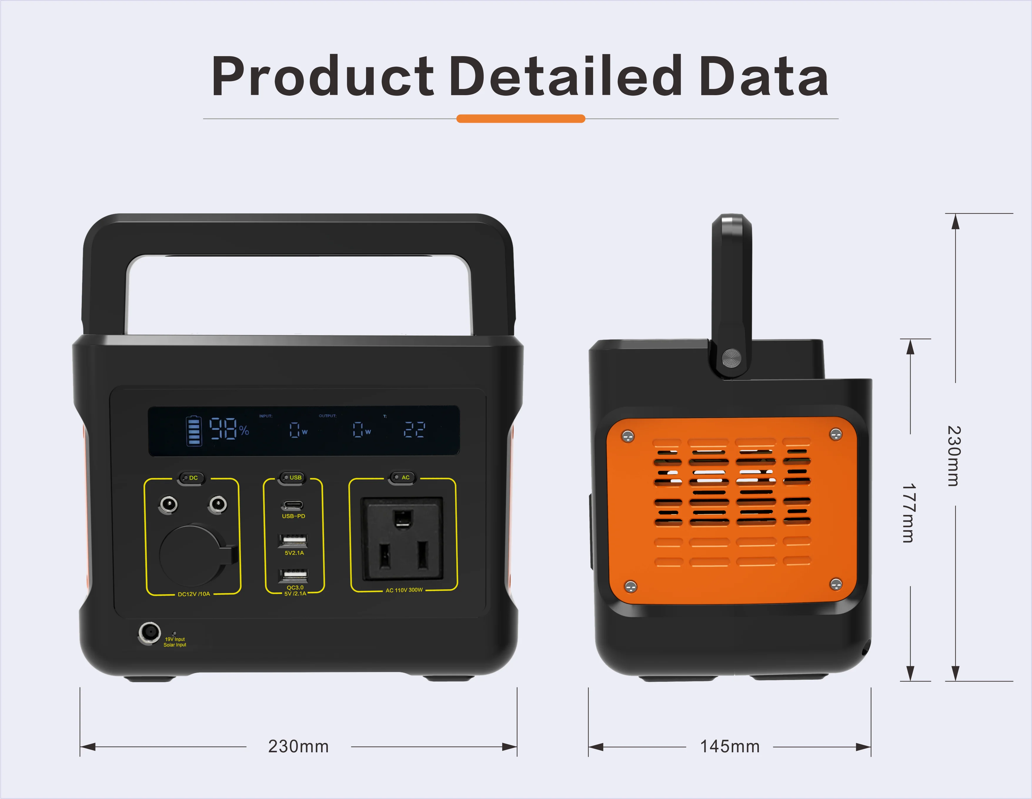 Home Portable Solar Inverter Generator Energy Storage Power Station ...