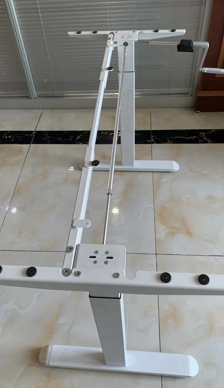 2023 Ergonomic Manual Height Adjustable Sit Stand Desk Table Motion ...