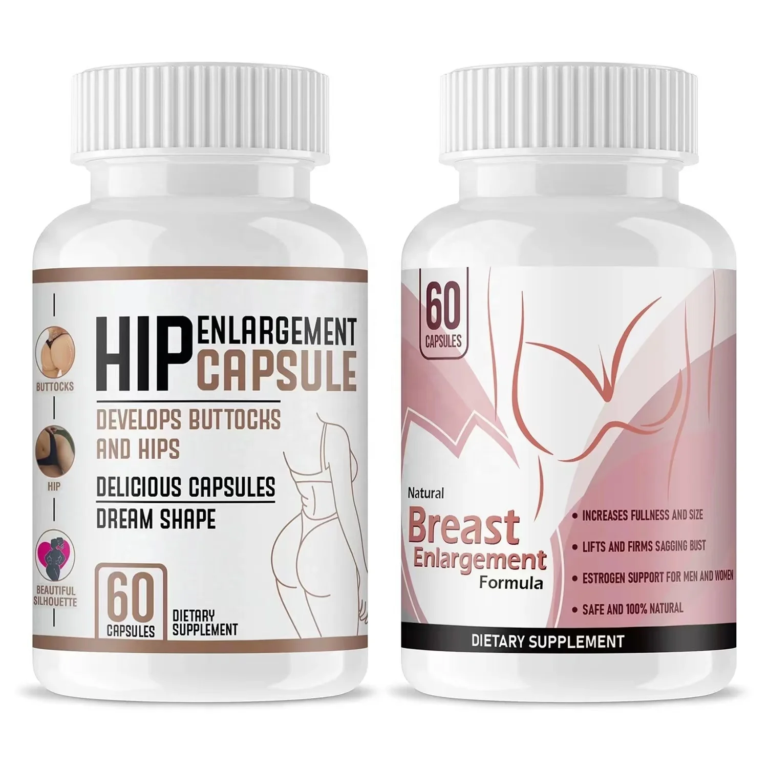 OEM Logo Hip Butt Enlargement Supplement Capsule Hip Butt Enhancing ...