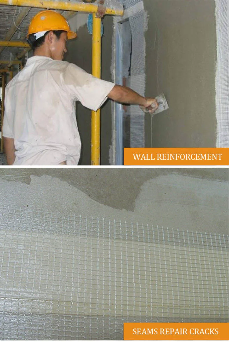 Crack Repair Fiberglass Mesh Wall Reinforcement Fiberglass Mesh Net ...