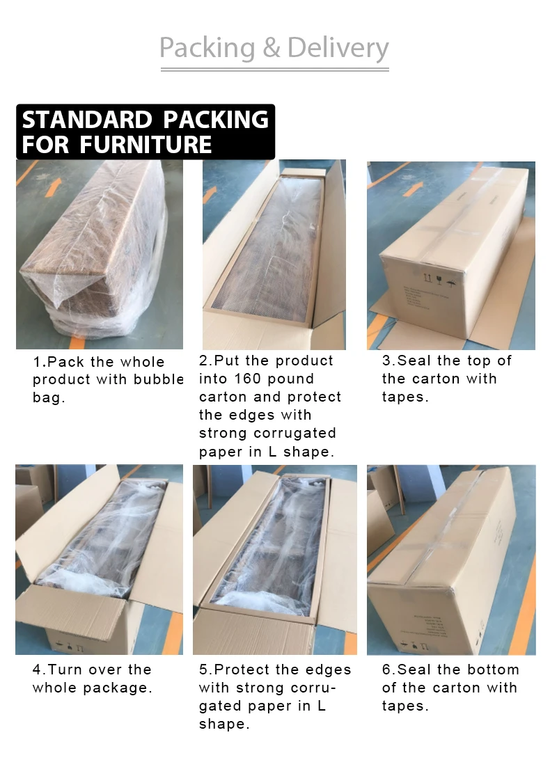 Bed Frame Farmhouse Room Set Modern Carving Bedroom Furniture ...