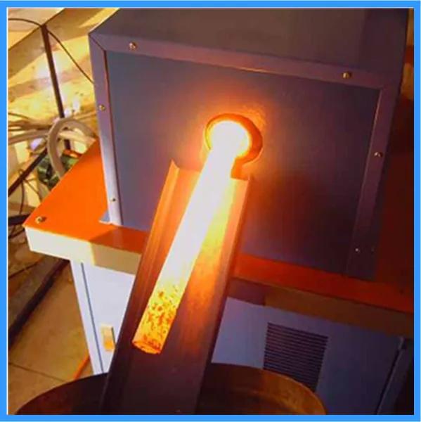 Induction Heating Round Bar Steel Billet For Forging Induction Heater ...