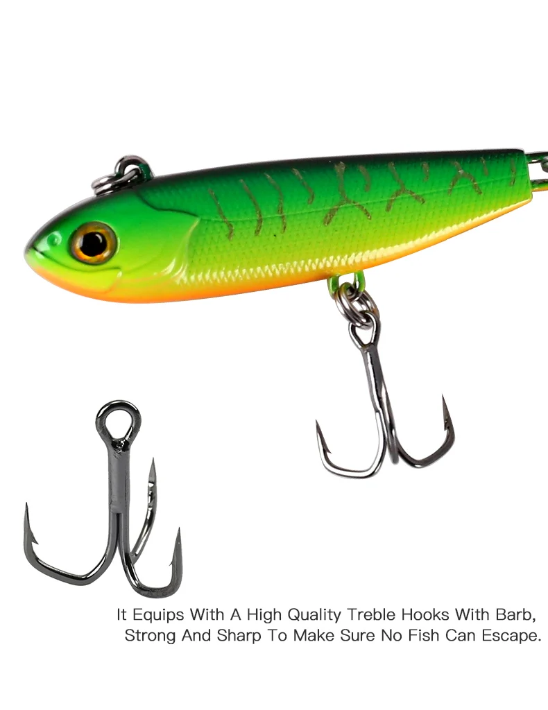 Kingdom Vib With Spoon 9502 Floating Vibrate Fishing Lure Artificial ...