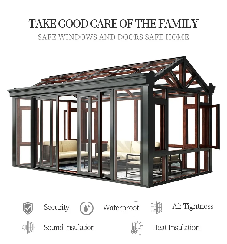 8x8 Outdoor Sunroom - Durable, Waterproof, and Versatile