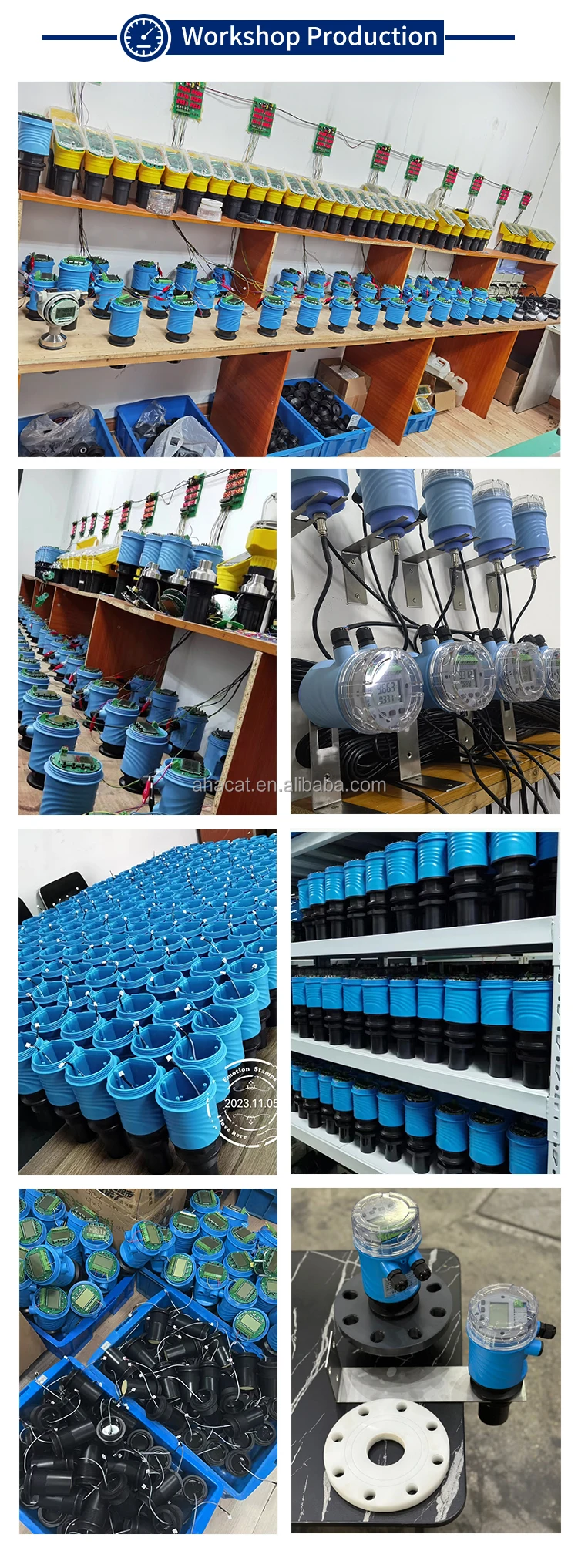 Granary Silo Grain Level Measurement - ACAT Ultrasonic Sensor