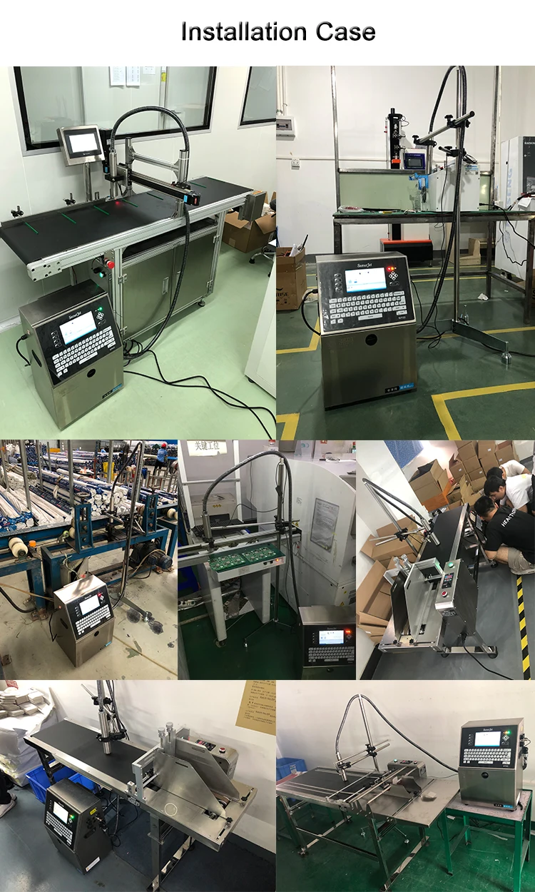 W700 Cij Digital Paper Label Bottle Logo Batch Expiry Date Film Box ...