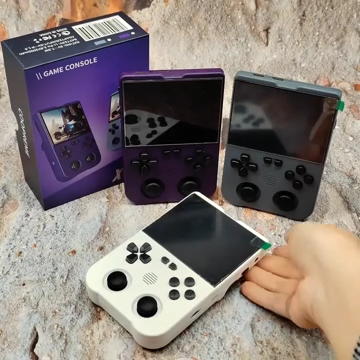 Consola Xu10 Pocket Mini Console Handheld Player 3.5 Inch Color Ips ...