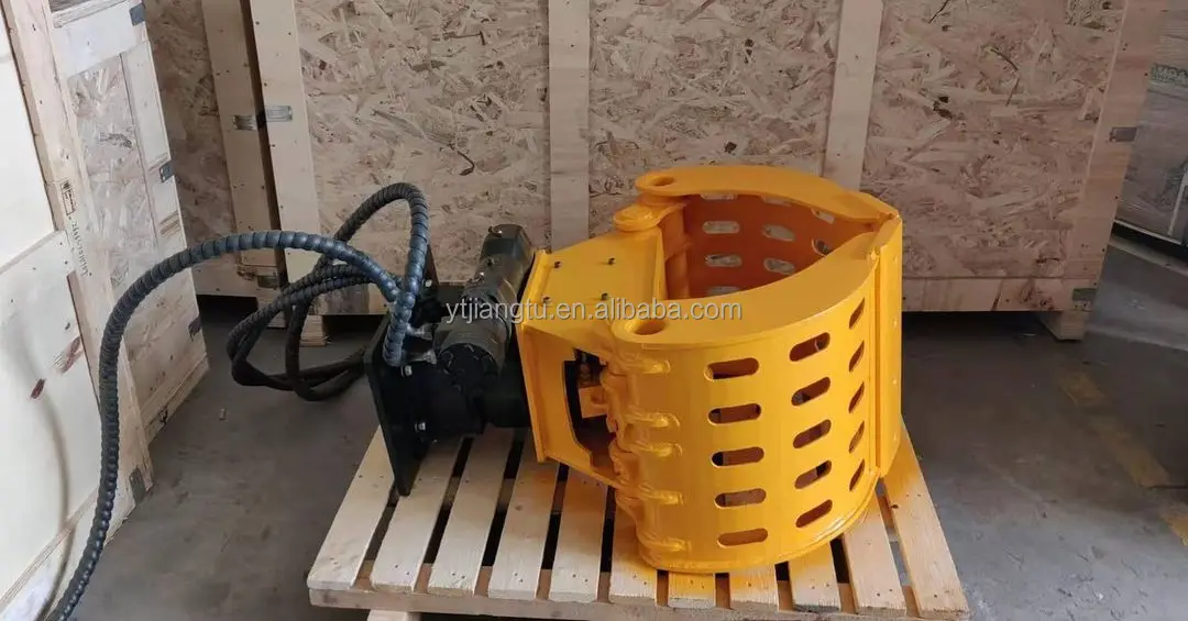 Digger Attachments - Excavator Rotating Grabber for Sale