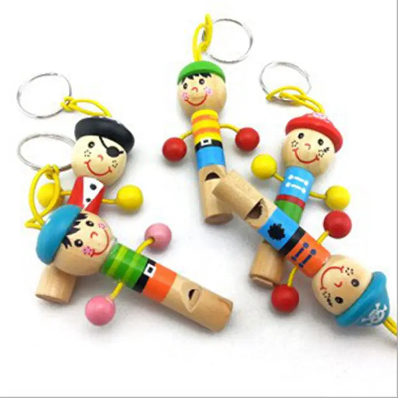 Hoye Crafts Funny Cartoon Wooden Toys Popular Whistle For Kids Cheap ...