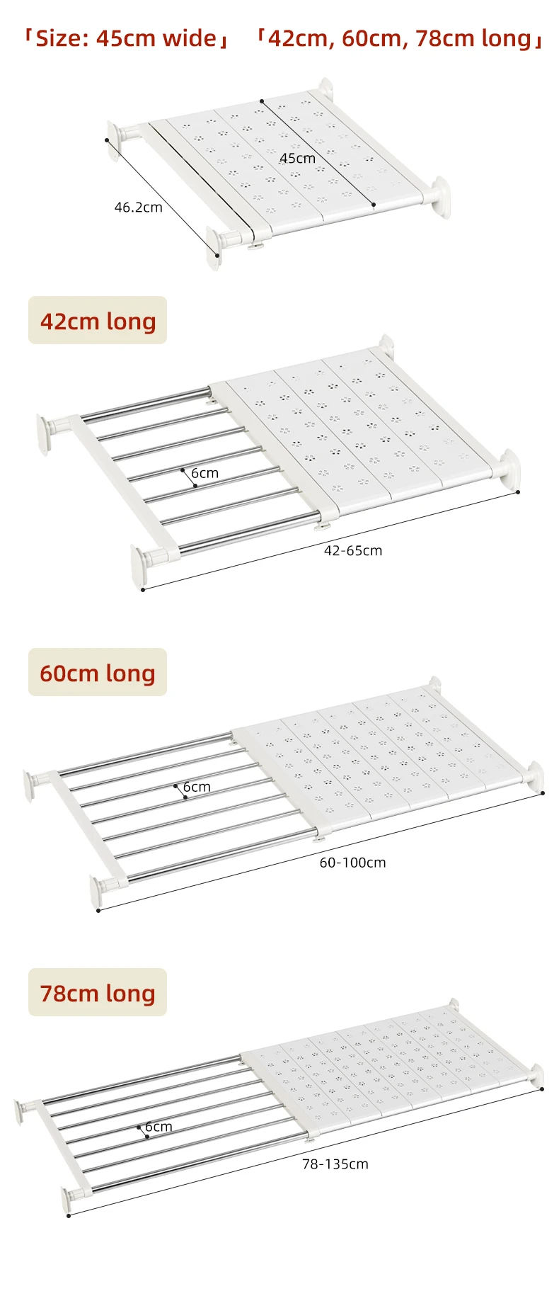 Hot Sale Telescopic Shelves - Efficient Storage Solutions