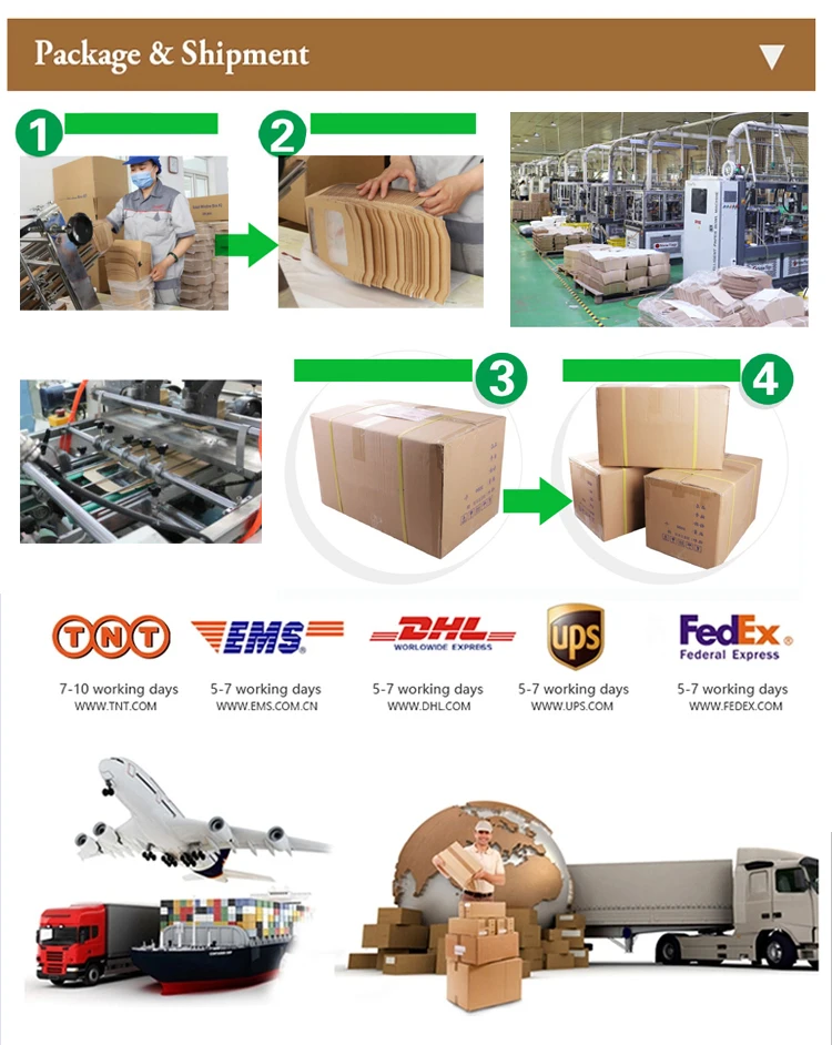 Custom to Go Storage Takeaway Disposable Lunch Paper Food Fruit ...