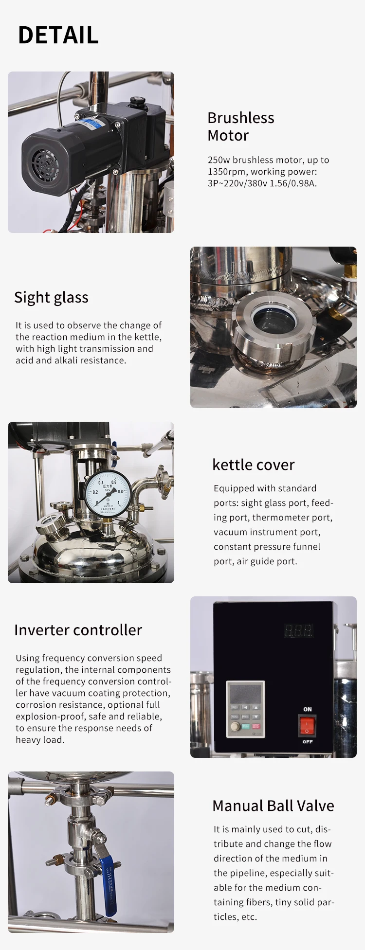 High Pressure Reactor Autoclave - Linbel 20L Reaction Kettle
